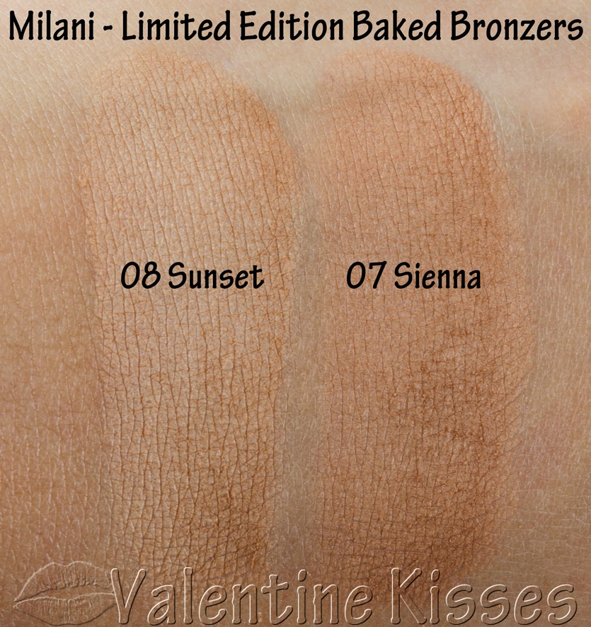 Milani Baked Bronzer Swatches