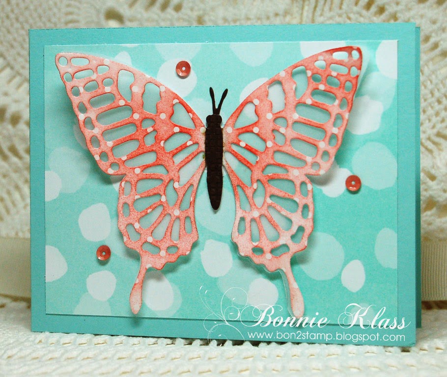 Stamping with Klass: Big Butterfly Thinlits