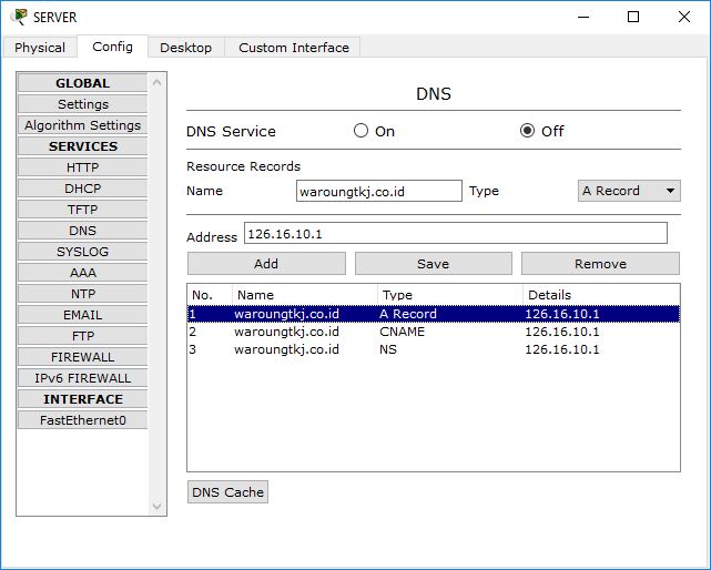 Konfigurasi Topologi Bus di Cisco Packet Tracer part 2