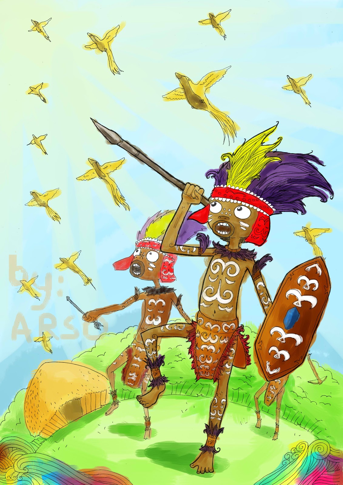 Telo Machine: Tari Perang Papua