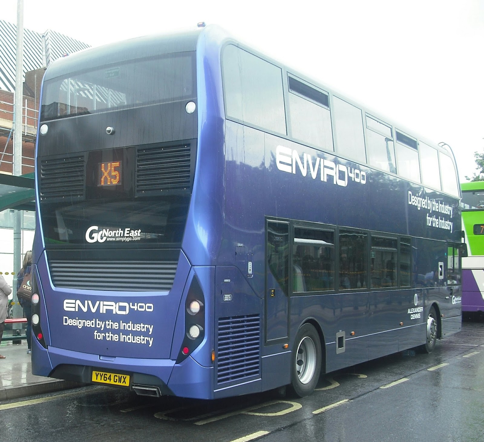 Steve's Bus & Train Page: Bending The Norm & E400 MMC Demonstrator