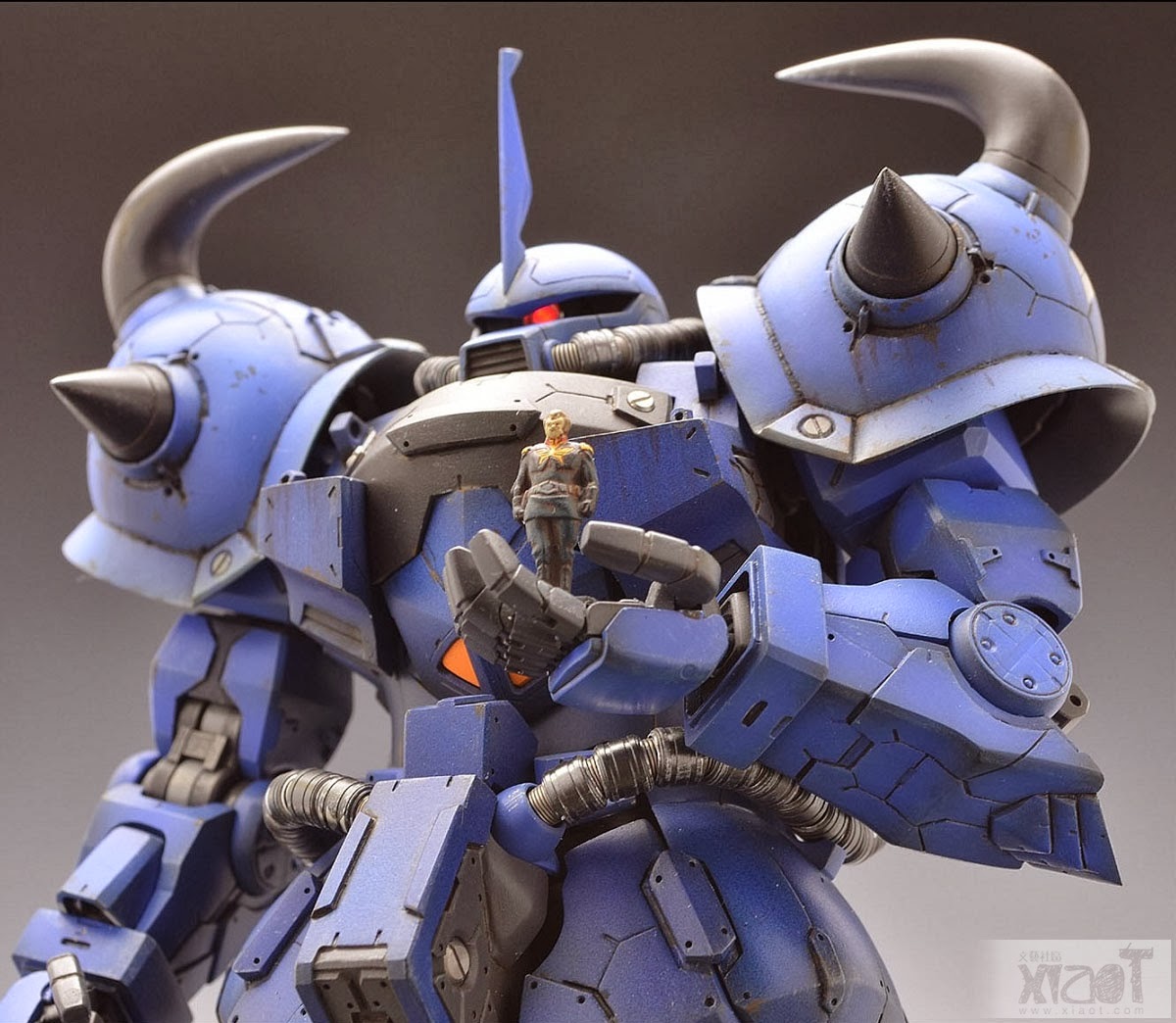 GUNDAM GUY: MG 1/100 Gouf Custom - Customized Build