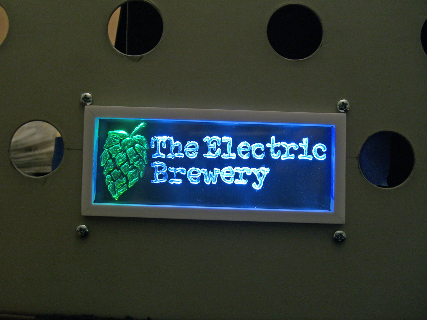 Rotten's Electric Brewery: LED Logo