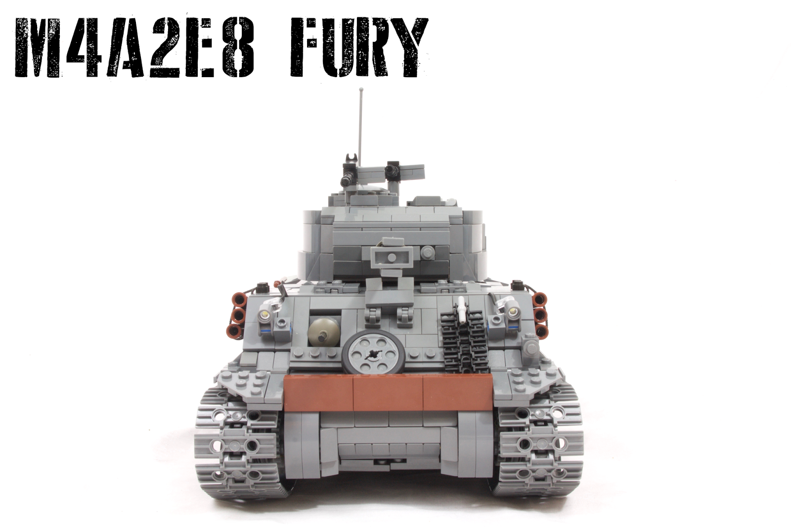 Tommy Styrvoky's MOCs: M4A2E8 FURY Sherman Tank