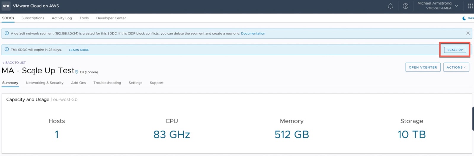 M80ARM - Virtualization Warrior: Scaling up your single node VMC SDDC