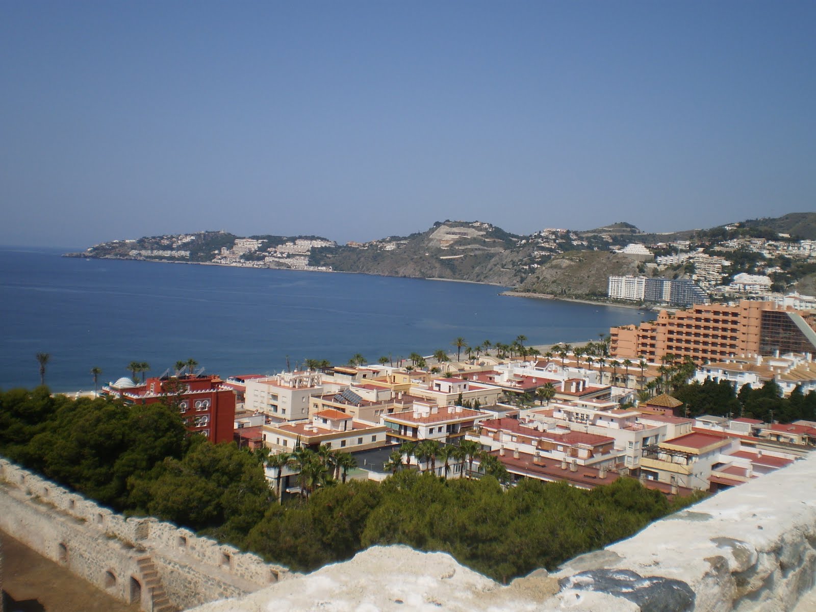 In the night: Mis vacaciones en Almuñecar, Granada.