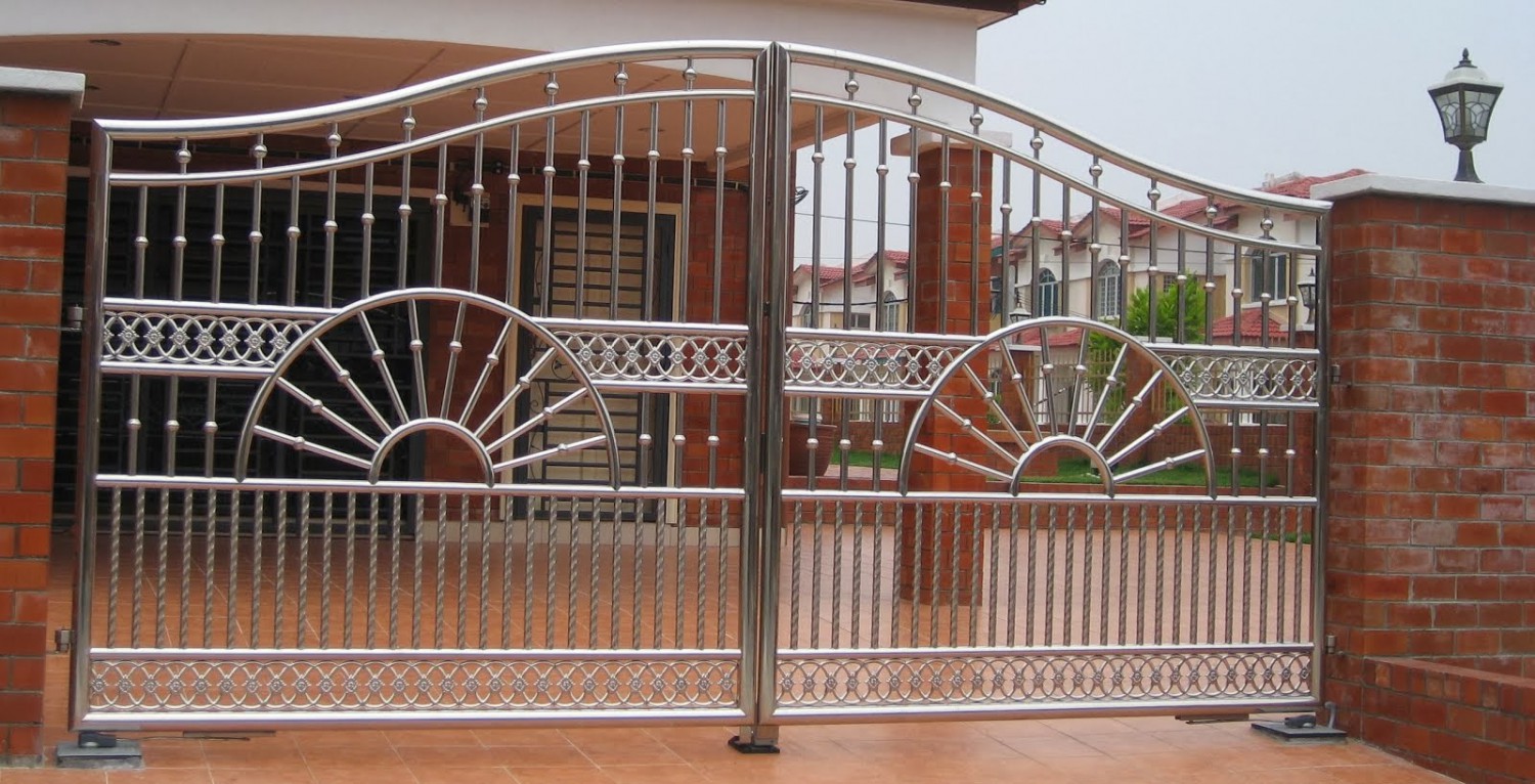 pintu pagar - KUSEN ALUMINIUM DANT RALIS