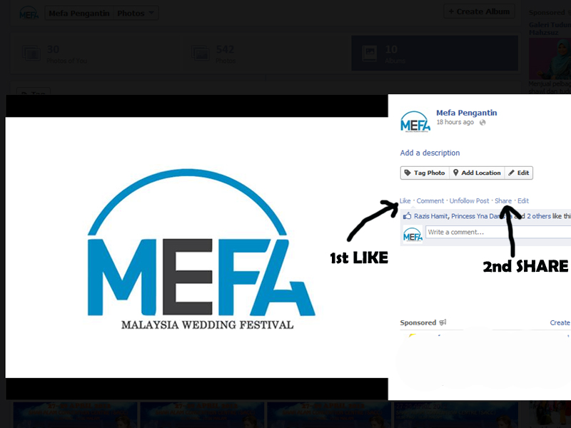 Malaysia Wedding Festival (MEFA): Pertandingan Kisah Impian Anda ...
