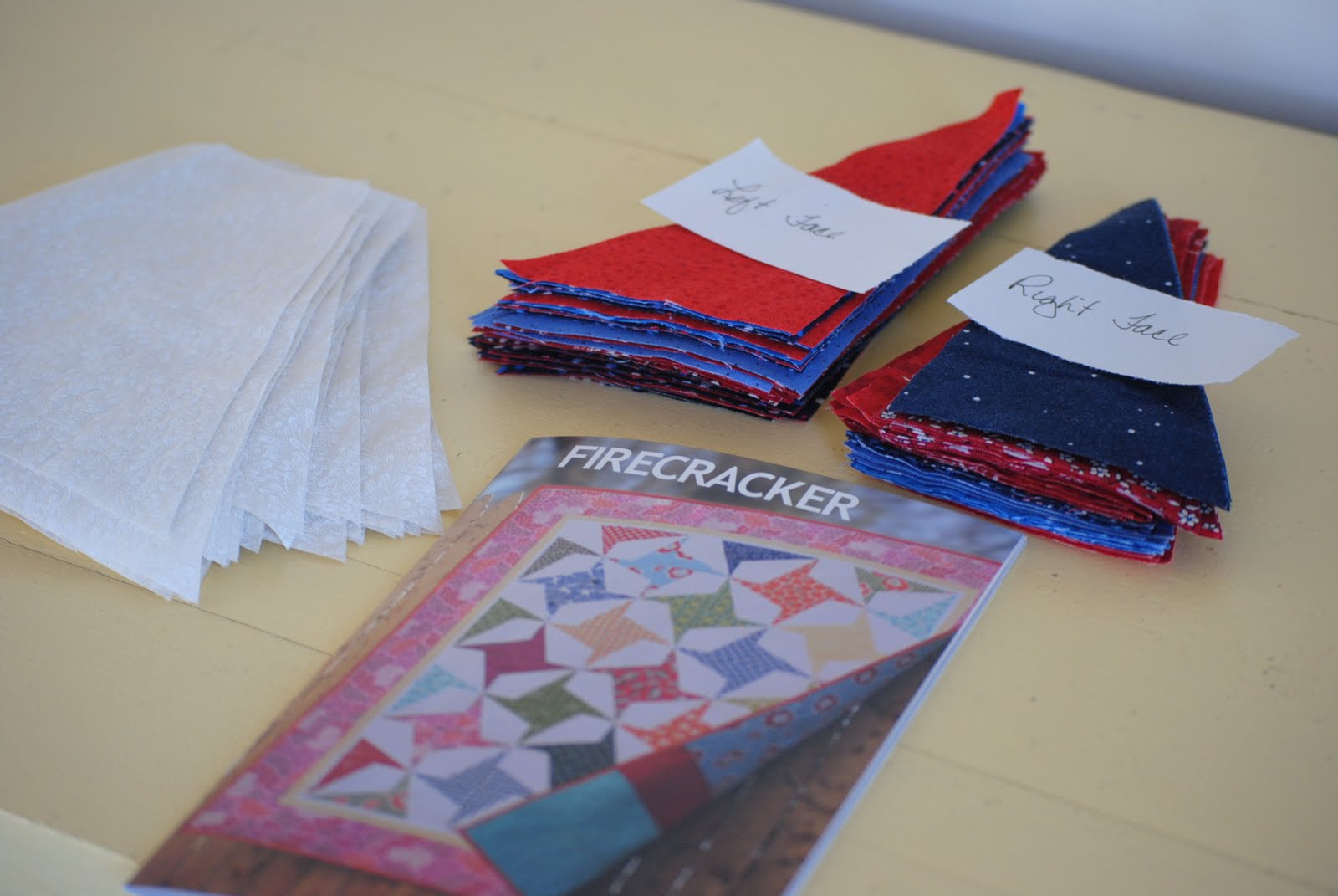 Fun in the Desert: Firecracker Quilt in Progress