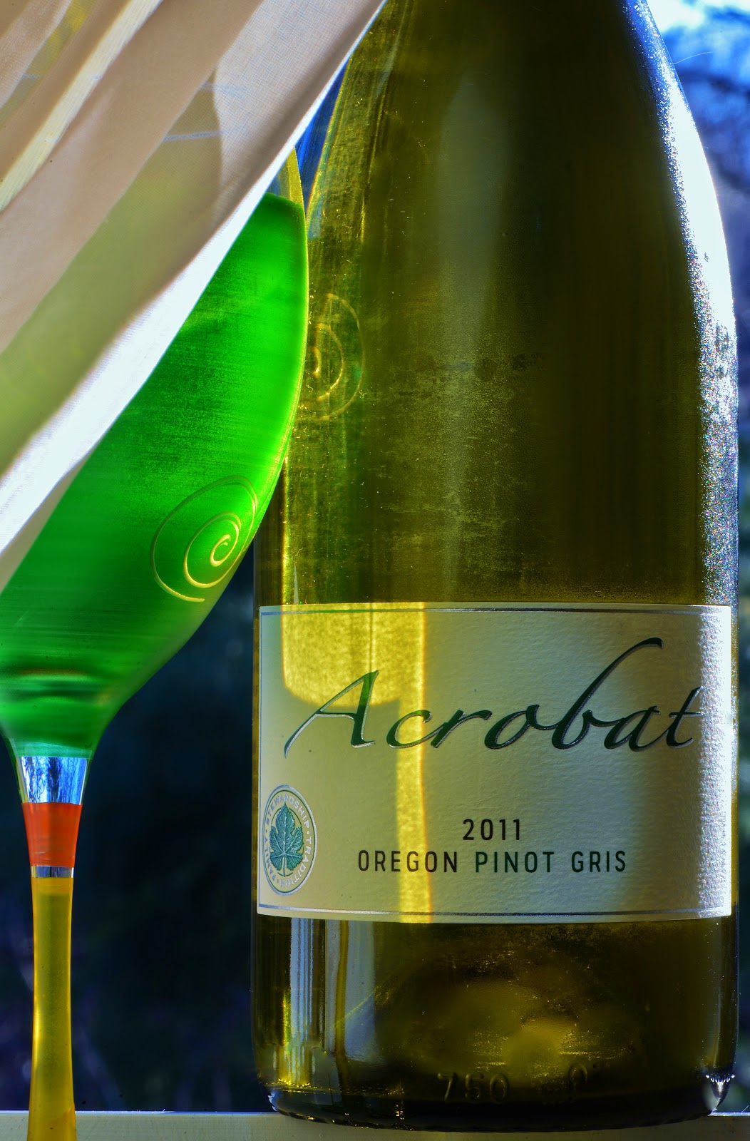 New Hampshire Wine-man: Acrobat Oregon 2011 Pinot Gris