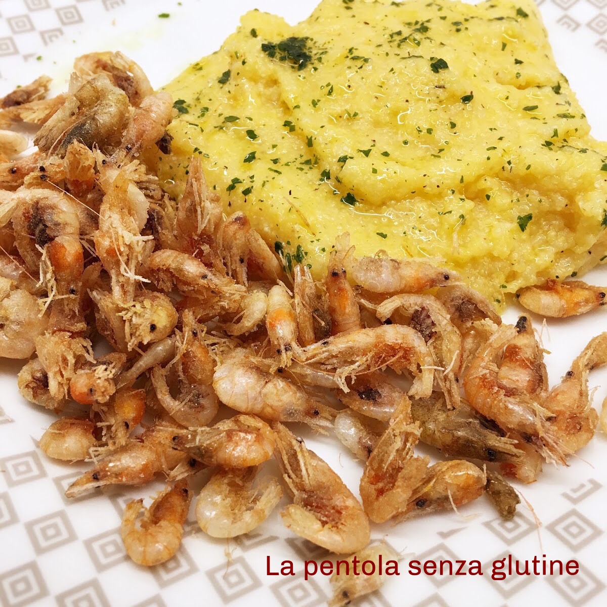 Schie di laguna fritte con polenta di mais/ saraceno/ quinoa | Ricetta ...