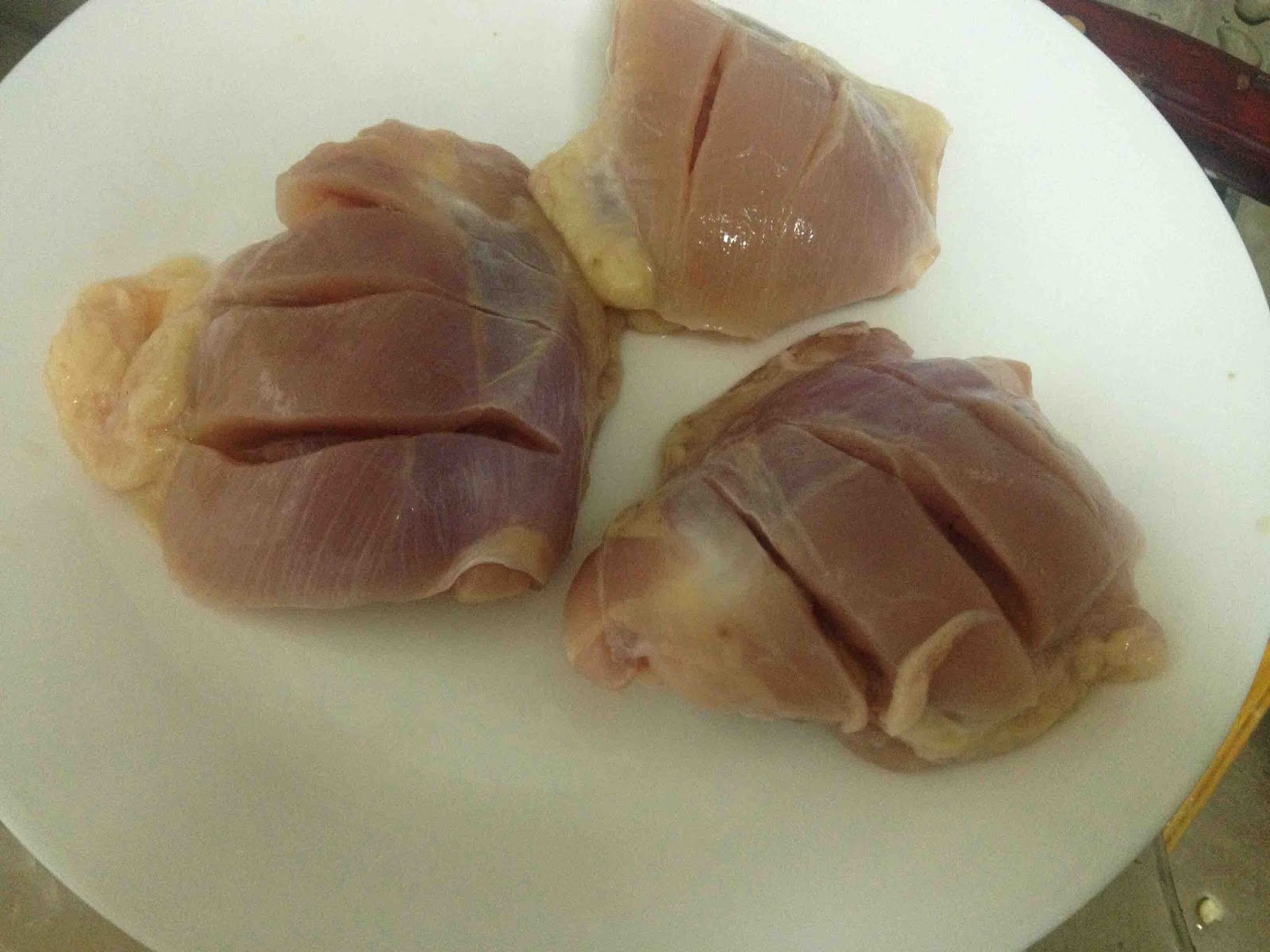 GREEN CHICKEN - NO ONION NO GARLIC RECIPES / OIL LESS CHICKEN THIGH RECIPES