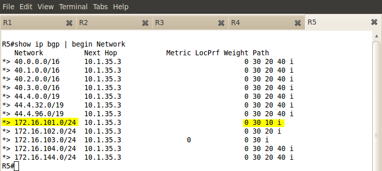 Hacking Cisco: Lab 118 - BGP Conditional Route Advertisement