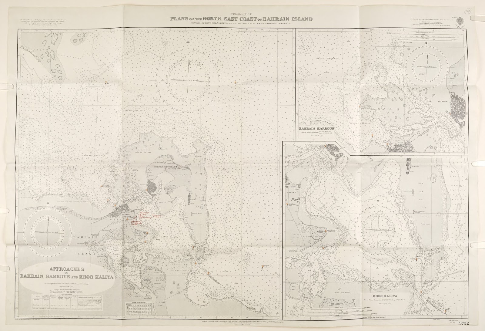 International History Blog: A Study of Bahrain in Old Maps