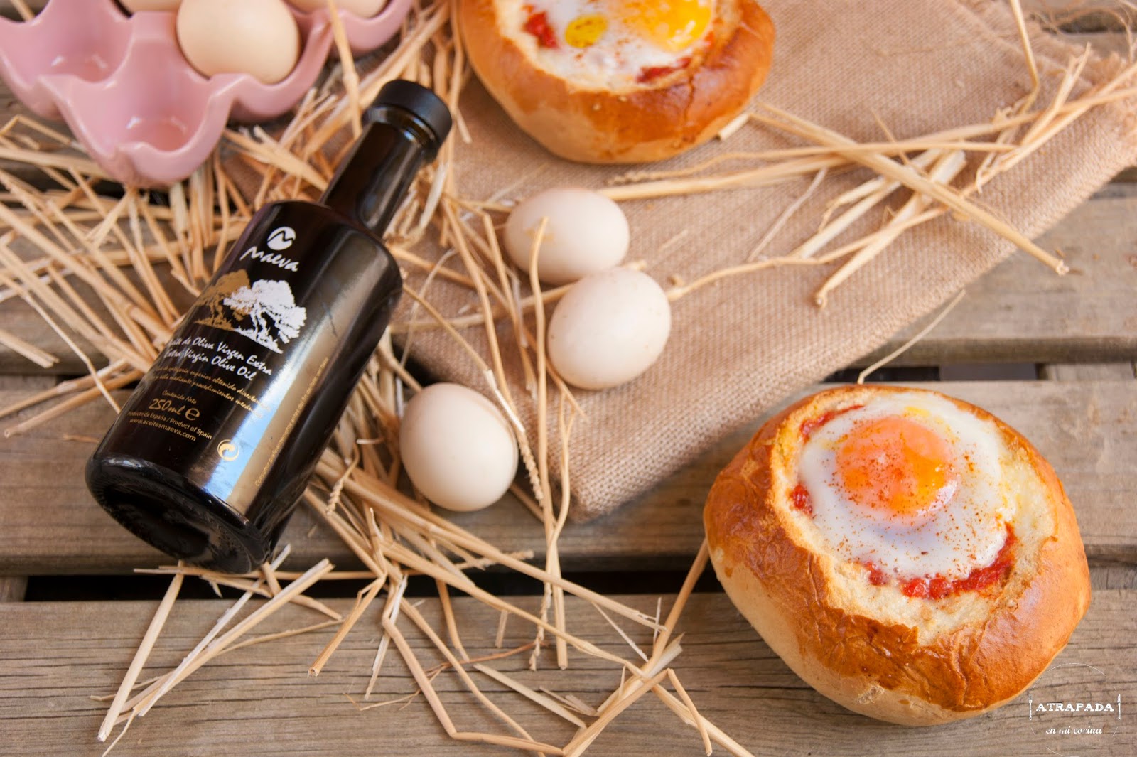 HUEVOS AL NIDO - Atrapada en mi cocina