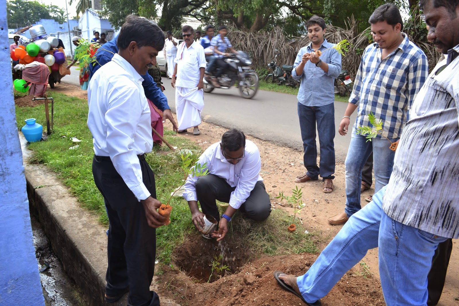 Shyam Foundation: Project 14: Teamed with Rotaract Millenium, Coimbatore