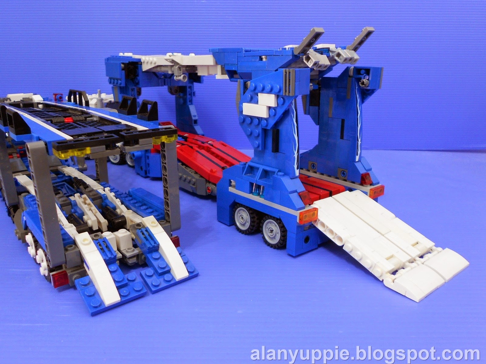 Alanyuppie's LEGO Transformers: LEGO Ultra Magnus: Part 2 of 3 (cab mode)