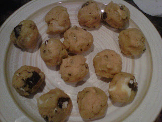 The Cooking Writer's Block: Dark Chocolate Mint Three Musketeers Cookies