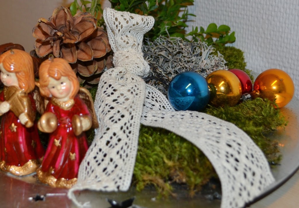 Den gamle skolen: Juledekorasjoner