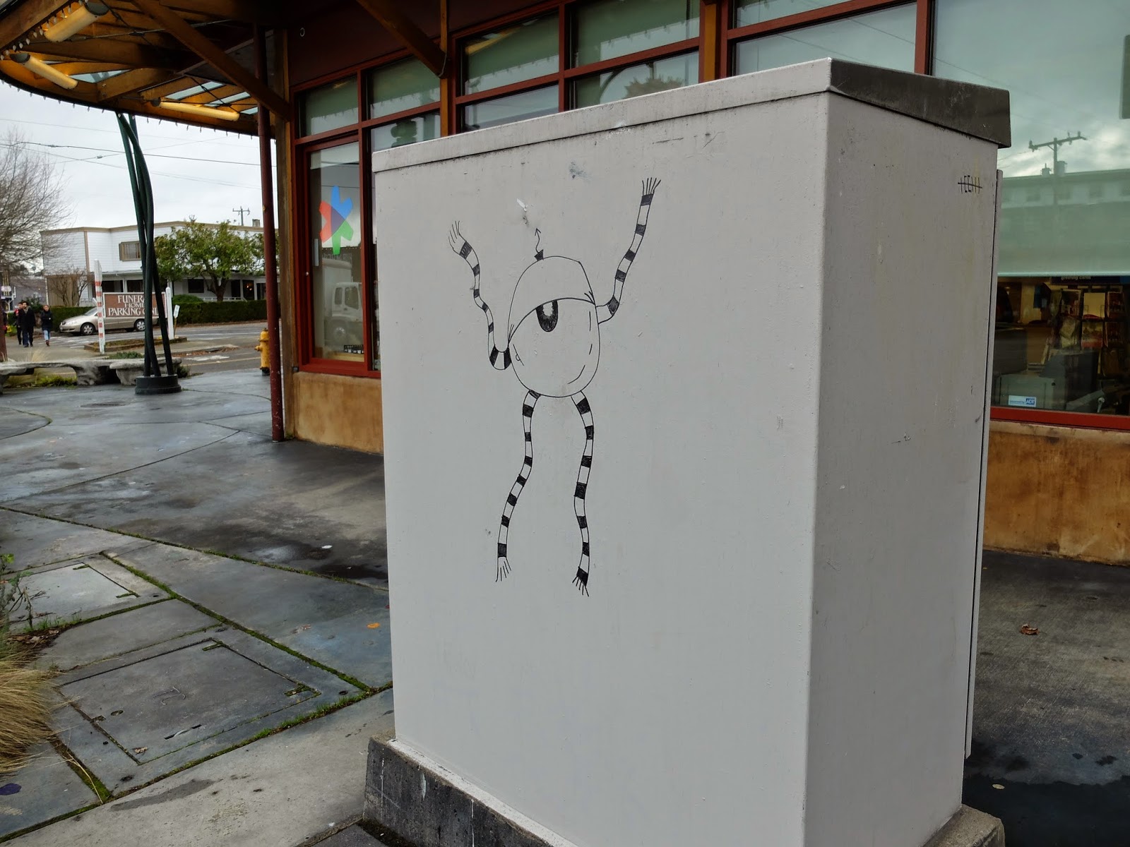 TravelMarx: Two Eyeball Creatures in Fremont