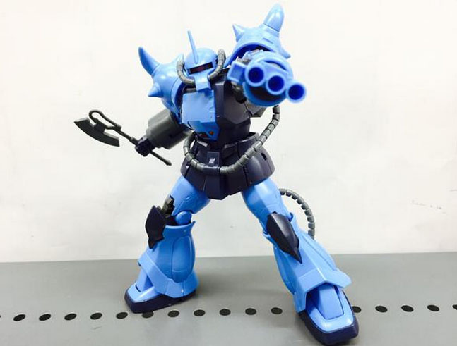 GUNDAM GUY: HG 1/144 Prototype Gouf [Tactical Demonstrator] - Review by ...