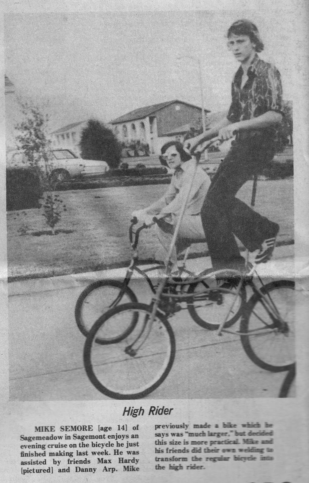 South Belt Houston Digital History Archive: 1975 High Rider