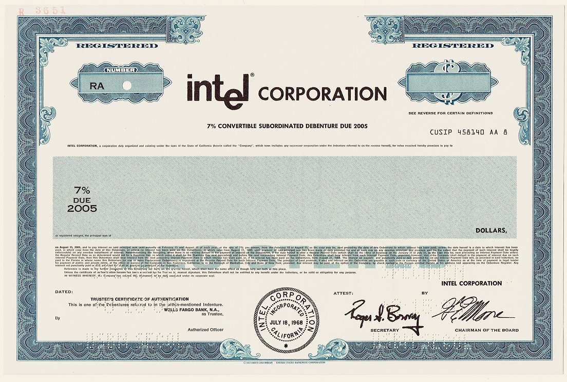 Franky's Scripophily BlogSpot: Internet Scripophily Museum of Computing ...