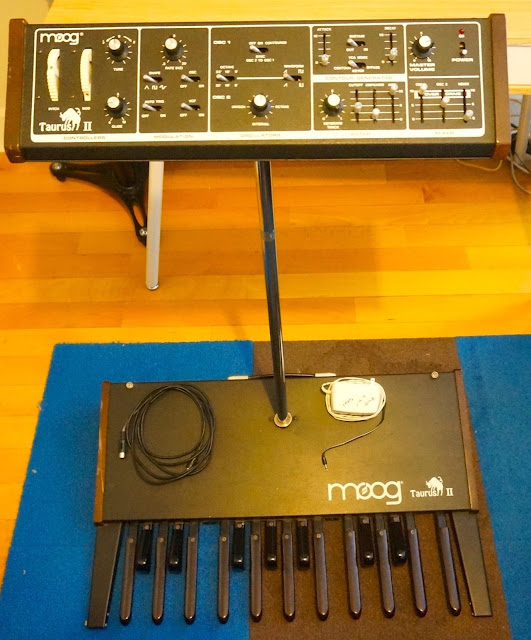 MATRIXSYNTH: MOOG TAURUS II W/ Bass Pedals SN 2185