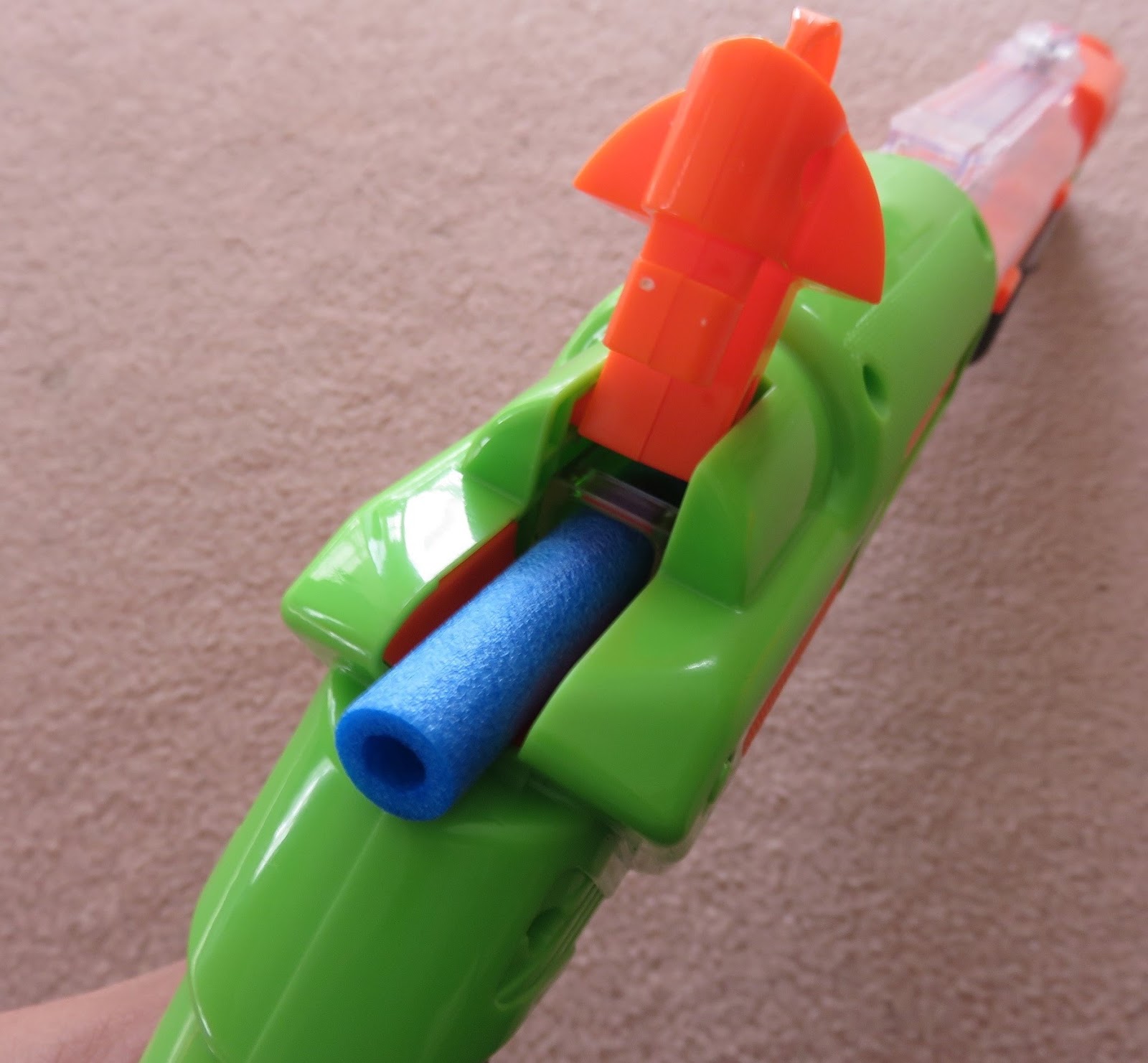 Outback Nerf: Review: Buzz Bee Rail Raider (15m) [Monorail Blaster]