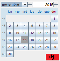 Dato Java: JCalendar Java Swing Tutorial.