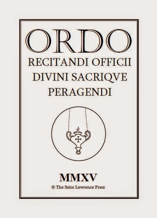 Liturgia Latina: Ordo for 2014 - highly recommended
