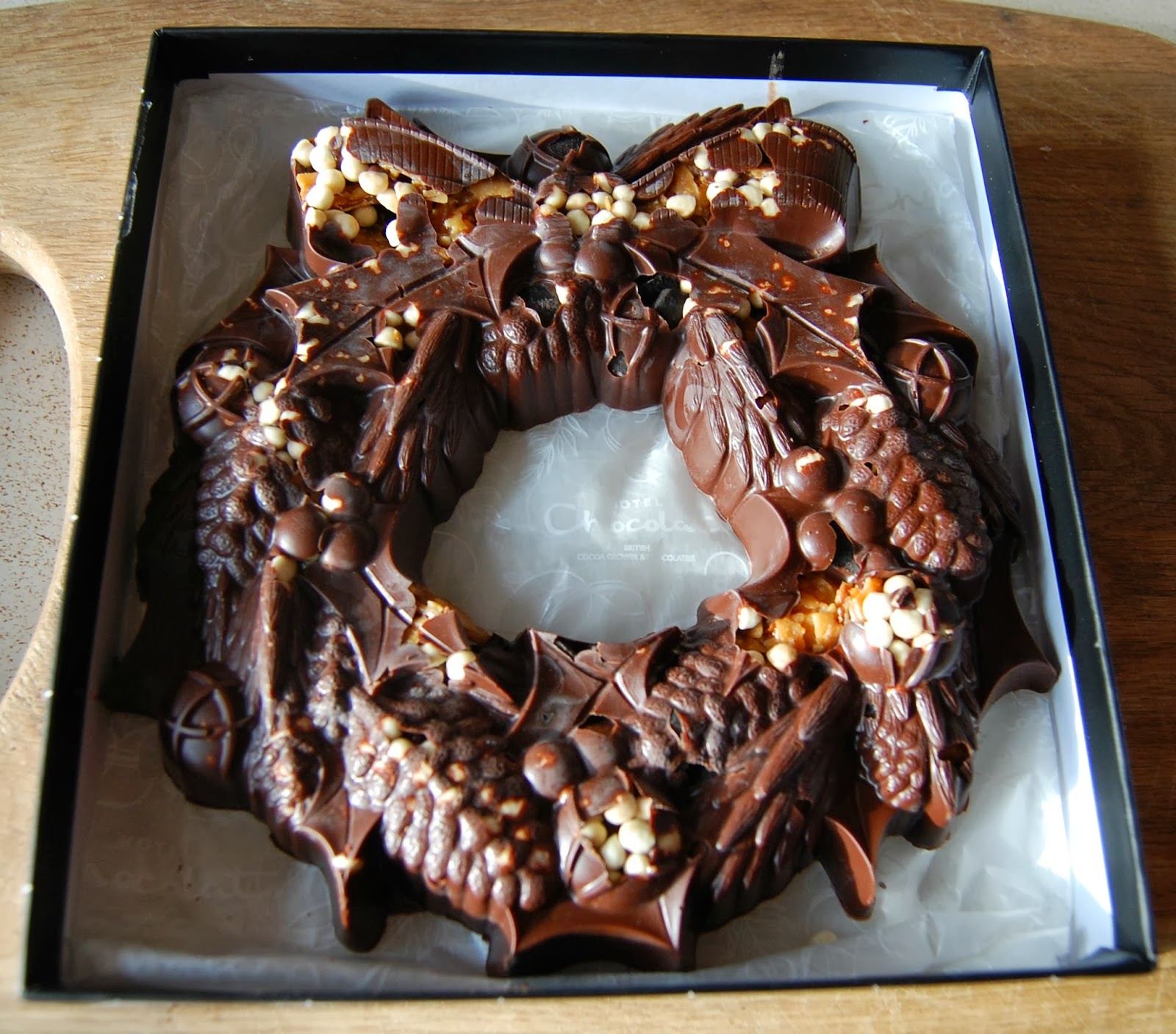delivering grace: Chocolate wreath