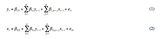 Stochastic Trend Granger Causality Testing