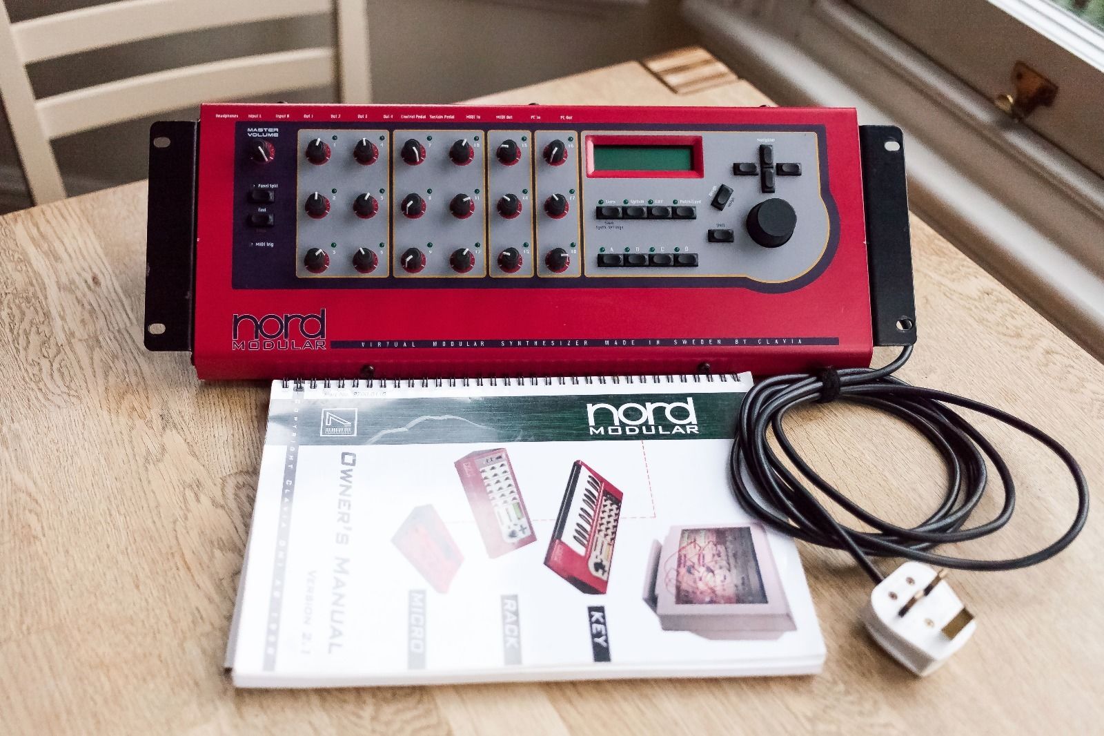 MATRIXSYNTH: CLAVIA NORD MODULAR G1 SYNTH RACK with Original Box