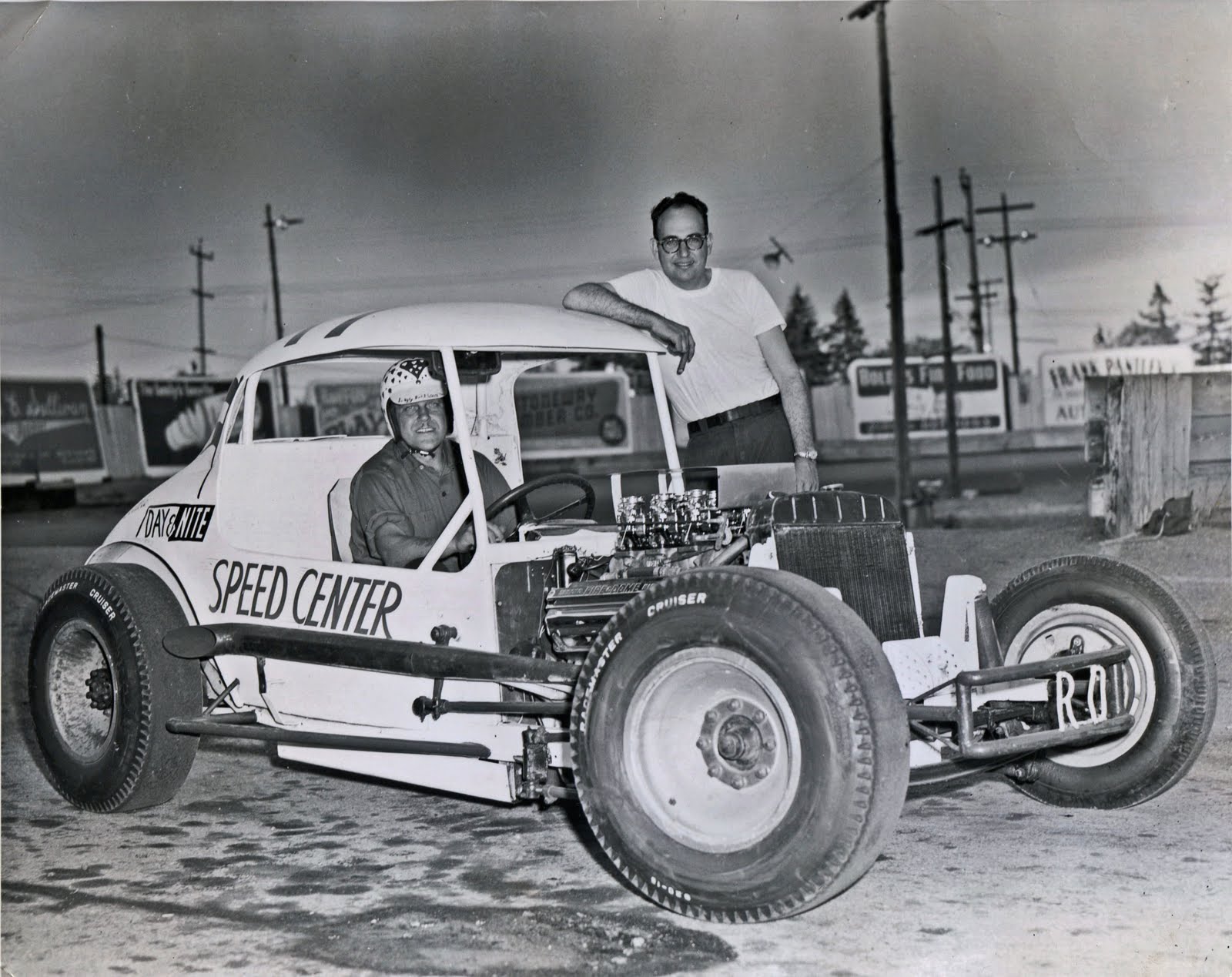 Northwest Auto Racing, 1950s: Aurora Speedway, Seattle. June 30, 1958