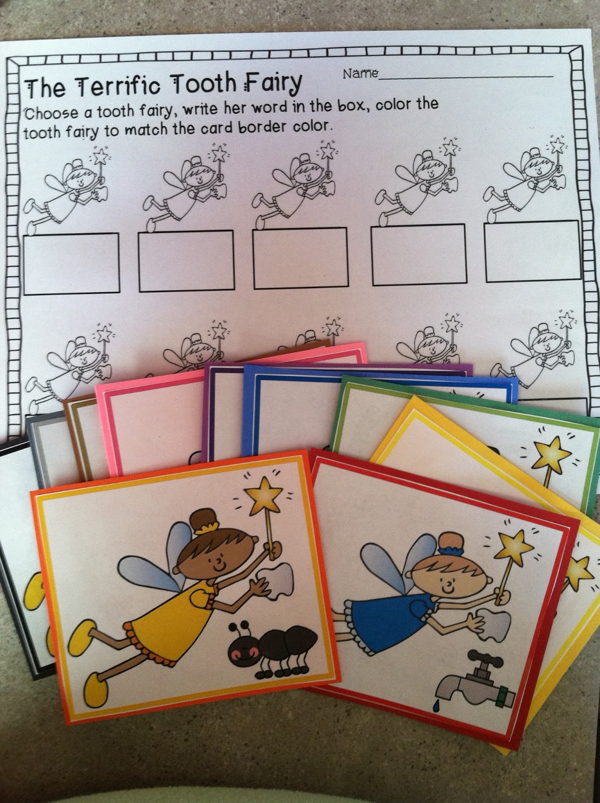 Jen's Kinder Kids: Dental Health Freebie