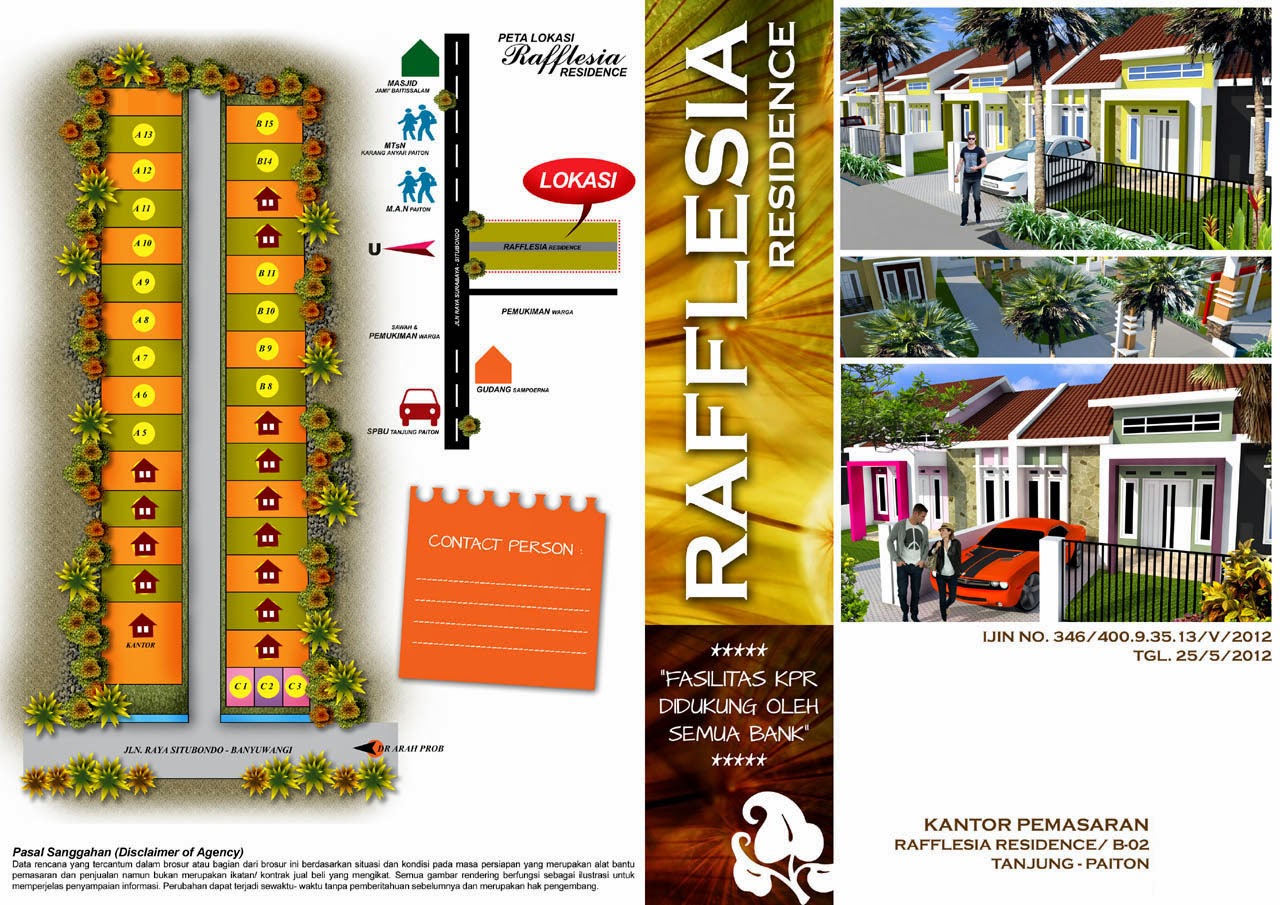kathara konstruksi: RUMAH KOMPLIT, LOKASI EKSKLUSIF : RAFFLESIA RESIDENCE