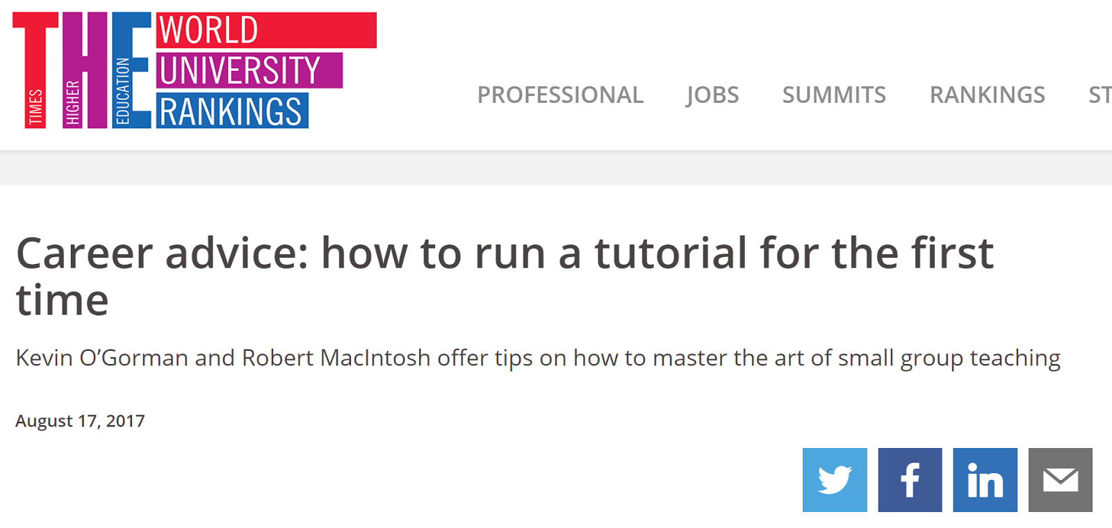 The PhD Blog: How to run a tutorial for the first time