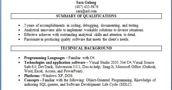 Modern Software Engineer Curriculum Vitae Format in Word Free Download
