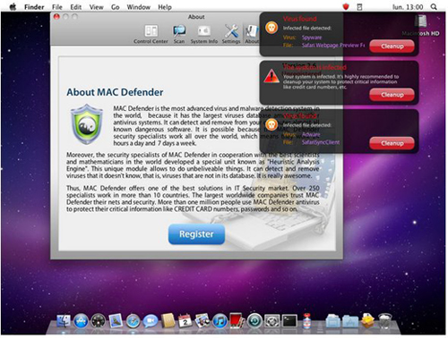 Bomba: Nova variação do malware "Mac Defender" está a solta! - Reduto Nerd