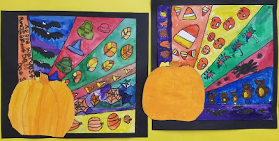 Mrs. Pearce's Art Room : Fall Themed Paintings