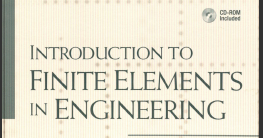 อีบุคหน้าเขามหาชัย: Introduction to Finite Elements in Engineering