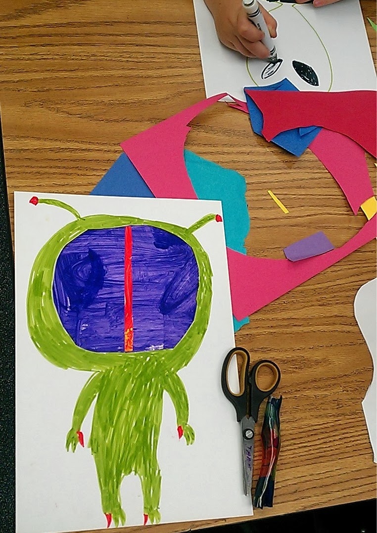 The David Lubin Art Studio: My Krazy Alien