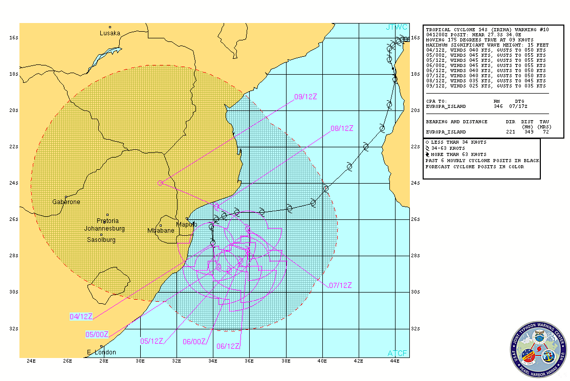 SA Weather and Disaster Observation Service: Cyclone Season 2012 ...