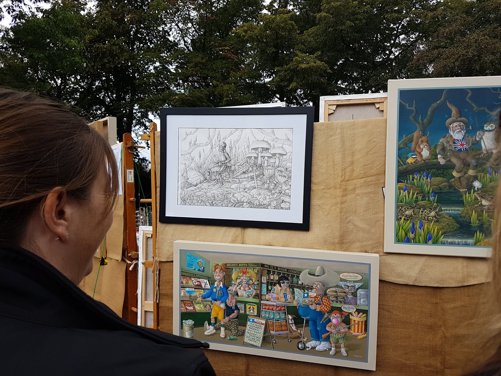 Virginia Water Art Society Diary: Paintings By Edwin Cripps Autumn ...