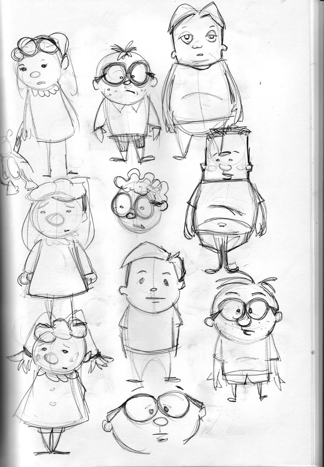 Omid Razavi: Character Designs for PSA