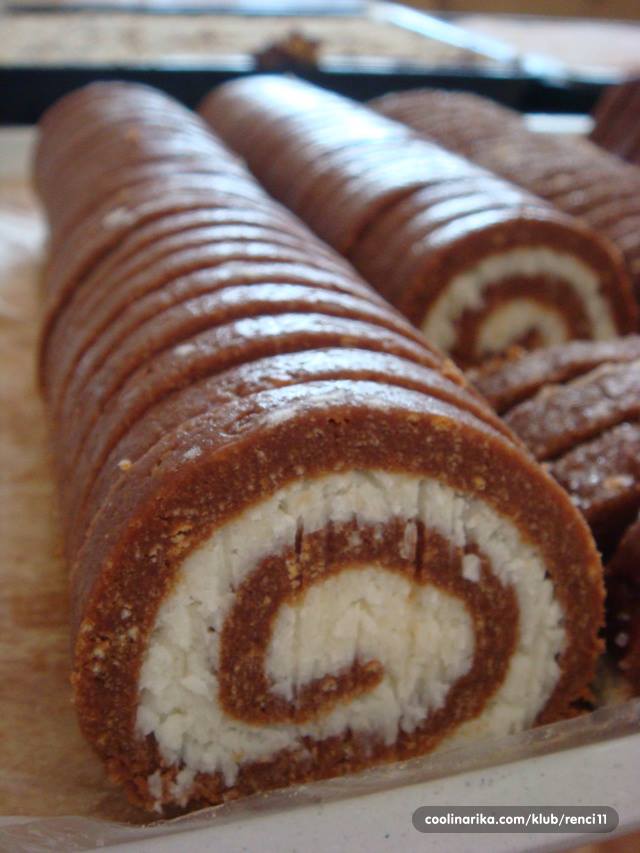 BOŽIĆNI KOLAČIĆI - SUHI ROLAT SA KOKOSOM ~ KOLAČIĆI