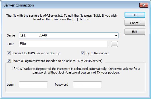 HARUくんのひとりごと: AGWTracker+AGWPacket Engin