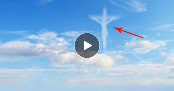 Real Pictures Of Jesus In The Sky
