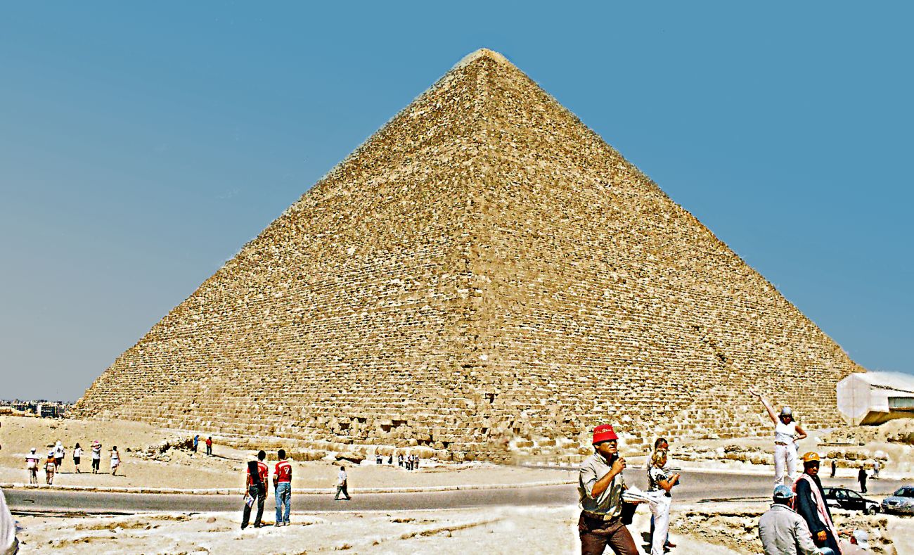 Stock Pictures: Three Pyramids of ancient Egypt
